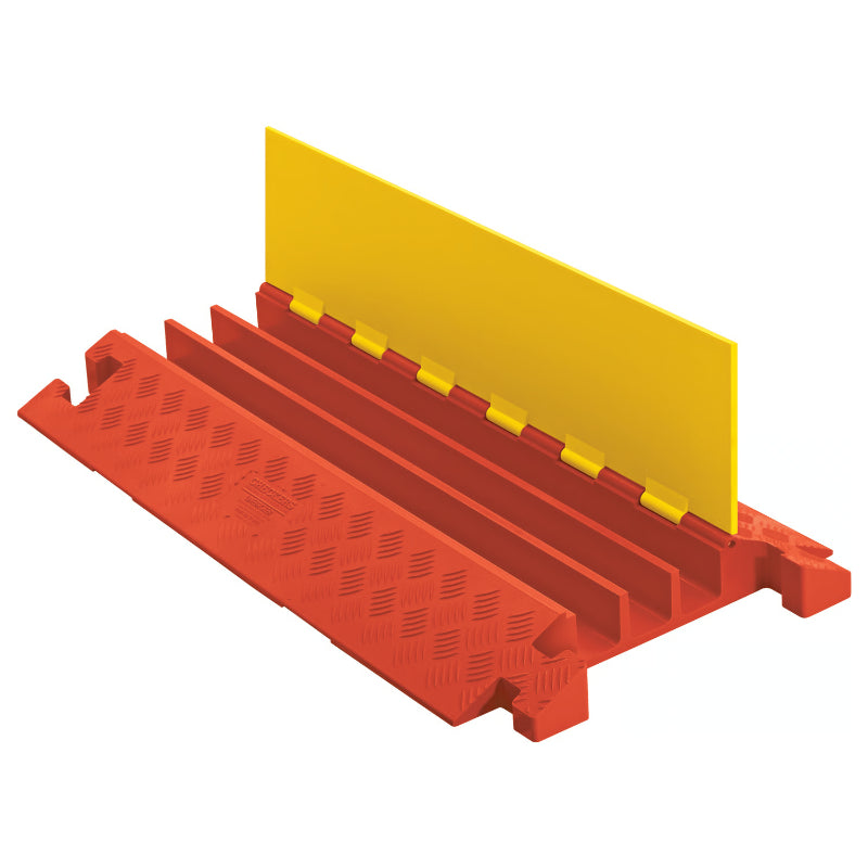 Linebacker® Heavy Duty Cable Protector Ramp - 3 Channels — CableCovers.com